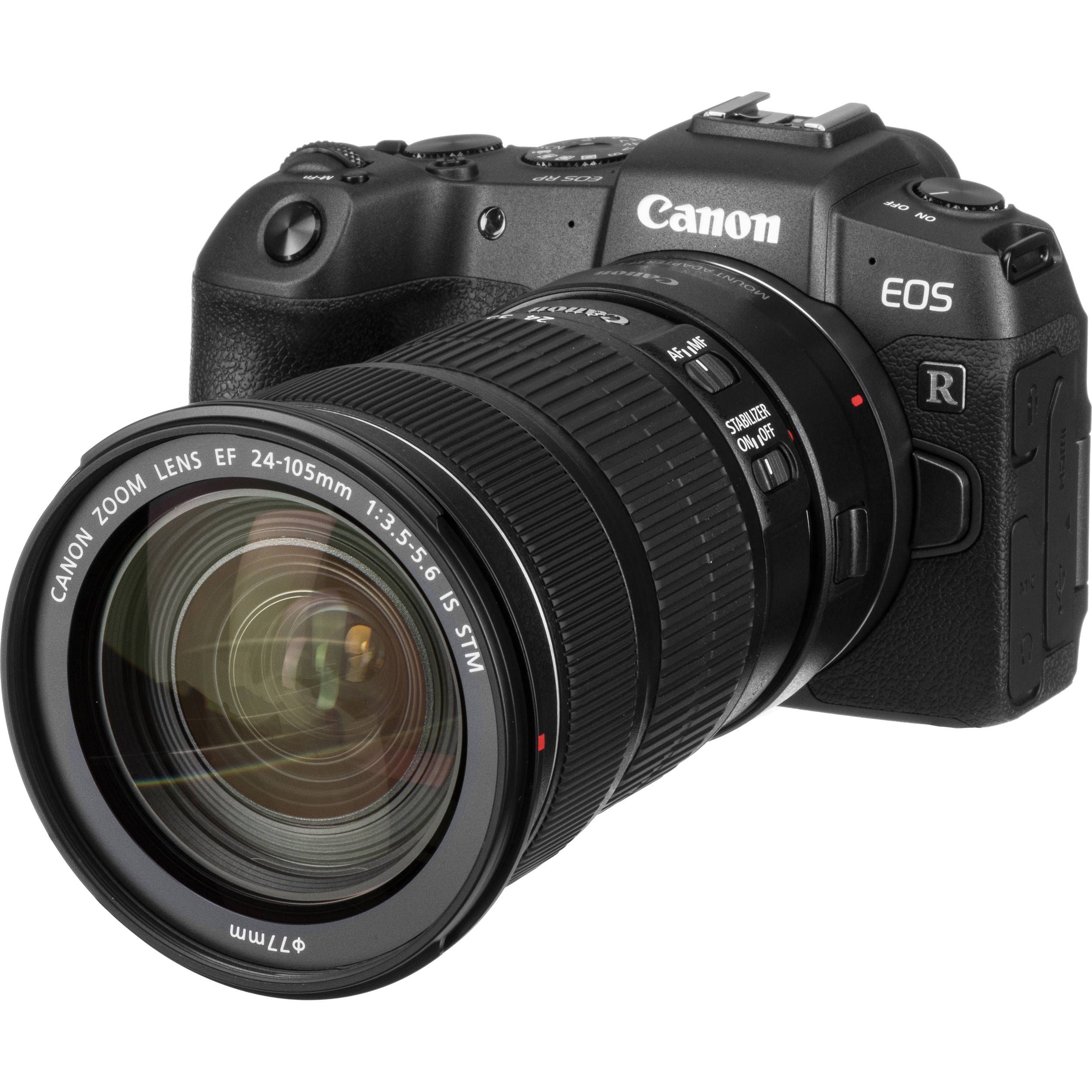 Canon EOS RP Kit RF 24-105 IS STM no adapter